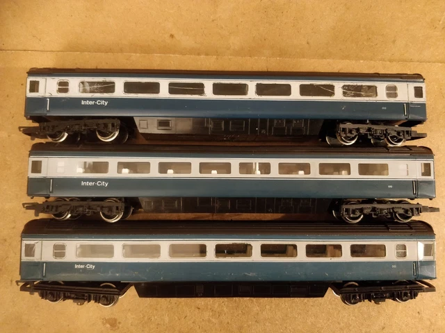 3 BR INTERCITY 125 mk3 Coaches - 00 Gauge. £31.89 - PicClick UK