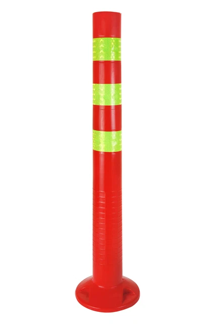 72.5 CM BOLLARD barrier posts post guide post pylon barrier plastic red ...