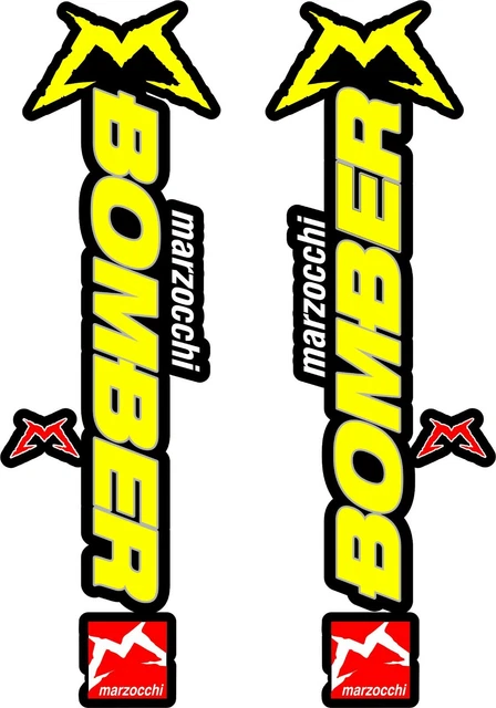 MARZOCCHI BOMBER FORK / Suspension Stickers Decal Kit Bicycle Decal MTB ...