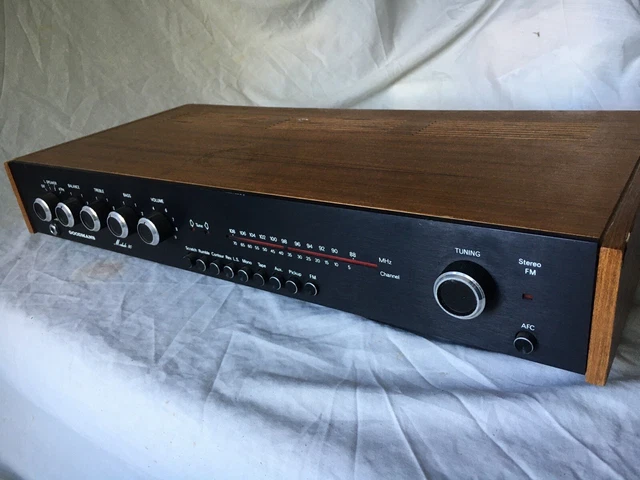 VINTAGE GOODMANS MODULE 80 Hi-Fi Amplifier Receiver Untested for Spares ...