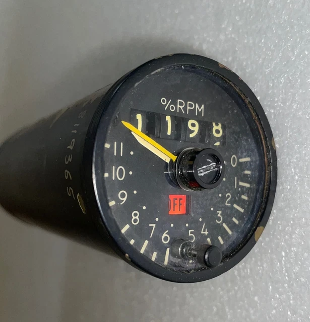 SEA HARRIER FA2 Aircraft Cockpit Engine Rpm Indicator £125.00 - PicClick UK