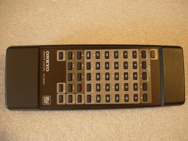 ONKYO RC-301MD - Telecomando Originale/Remote Control for MiniDisc ...