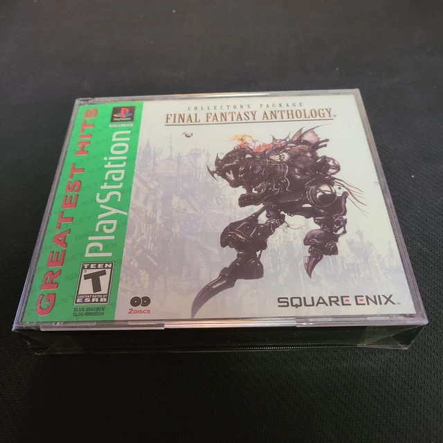 FINAL FANTASY ANTHOLOGY (Greatest Hits) (Sony PlayStation 1, 2004) NEUF ...
