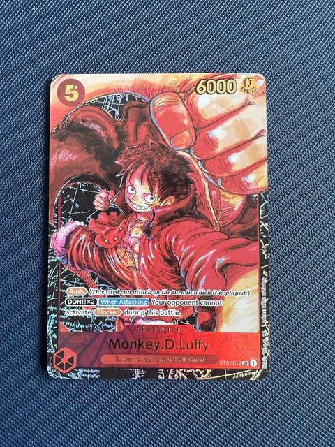 ONE PIECE MONKEY.D.LUFFY ST01-012 Alt Art OP05 Pack Fresh £8.60 ...