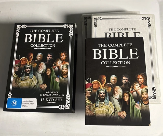 THE COMPLETE BIBLE Collection The Old & New Testament 17-Disc DVD All ...