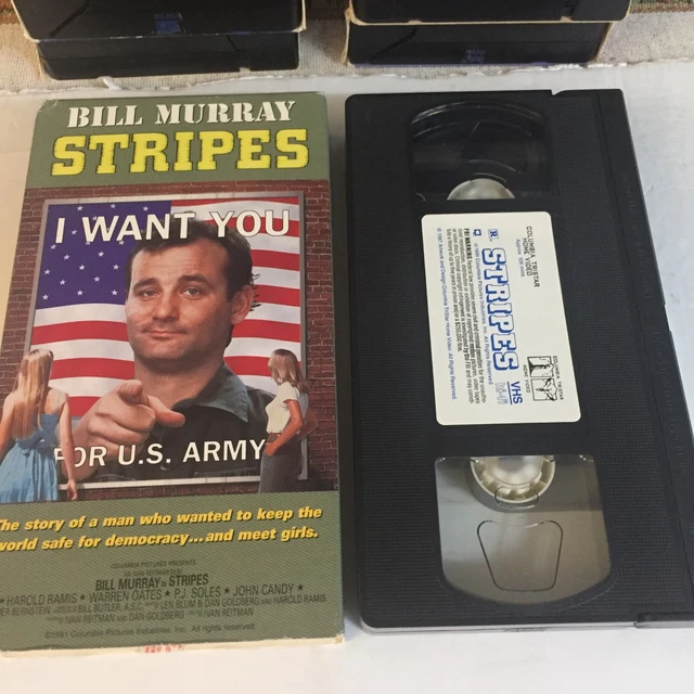 STRIPES BILL MURRAY VHS Tape - Ships with Tracking £7.06 - PicClick UK