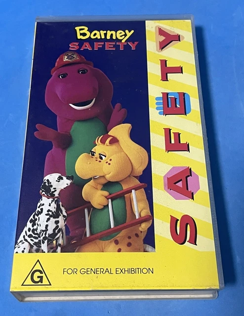 BARNEY : SAFETY - VHS $14.95 - PicClick AU