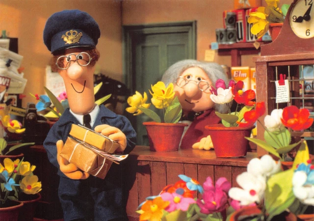 POSTMAN PAT JESS And Mrs Goggins Comic Postcard Large Size Very Good £3 ...