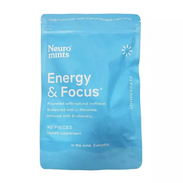 NEURO GUM L-THEANINE B-12 Nootropics pack 90pcs Boost Energy & Focus~ £ ...