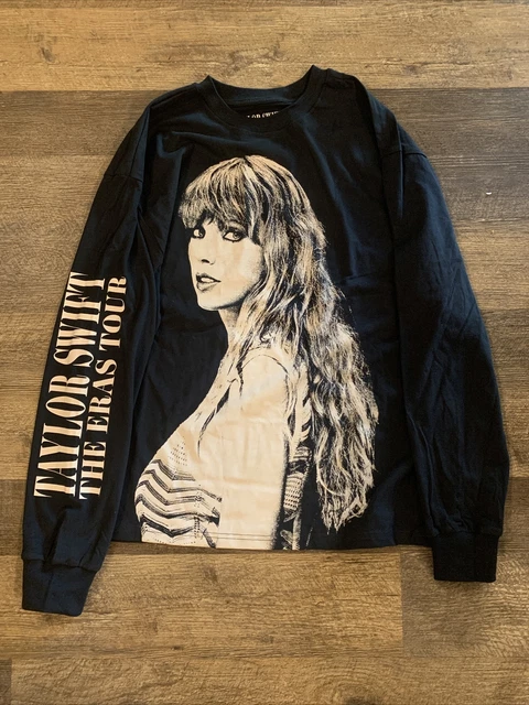 TAYLOR SWIFT THE Eras Tour Official Merch Midnight Blue Longsleeve ...