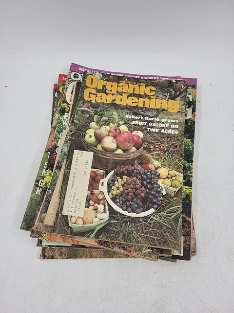 VINTAGE 1980-95 ORGANIC Gardening Magazines | 7 Magazines £4.72 ...