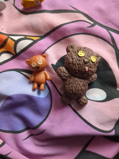 DESPICABLE ME BOB The Minions Teddy Bear Tim 3" Figure And 2" Figure £3 ...