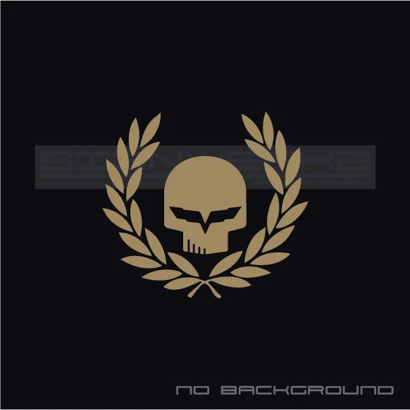 CORVETTE JAKE RACING Wreath Decal Sticker logo Decal Z06 C7 New Pair ...