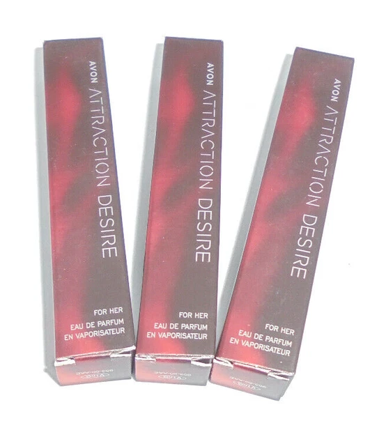 FREE POSTAGE!! AVON Attraction Desire Purse Sprays x3 £16.49 - PicClick UK
