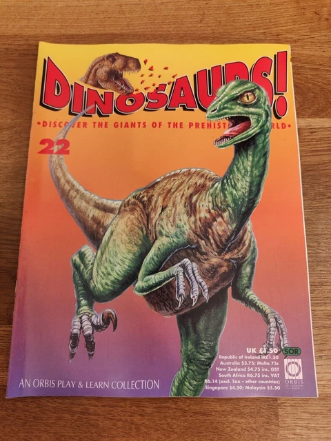 MAGAZINE - ORBIS Dinosaurs Discover... Prehistoric World Magazine Part ...