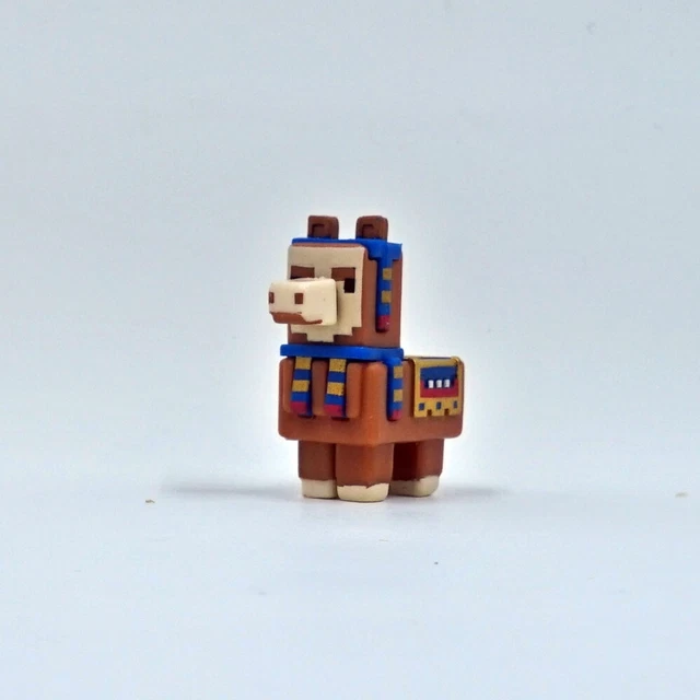 MATTEL MINECRAFT MINI Figure 1" TRADER LLAMA CHASE Village and Pillage ...
