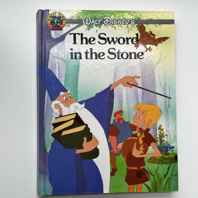 WALT DISNEY'S THE Sword in the Stone hardcover Book Vintage 1998 Disney ...