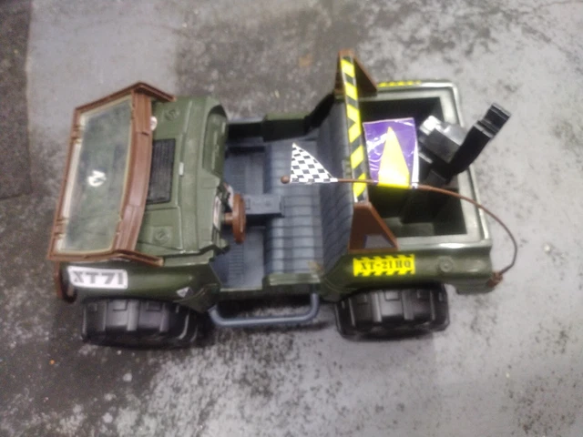 VINTAGE 1993 HASBRO Action Man 4x4 Army Jeep XT71 £19.00 - PicClick UK