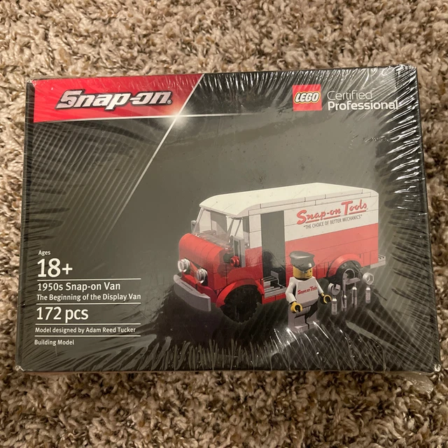 LEGO CERTIFIED PROFESSIONAL 1950s Snap On Display Van / Freightliner MT ...