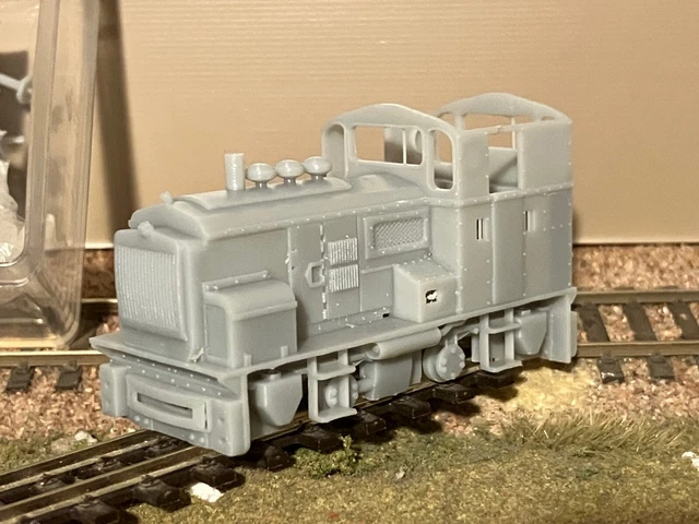 009 3D PRINTED Ffestiniog Railway Upnor Castle Diesel Loco With Kato ...