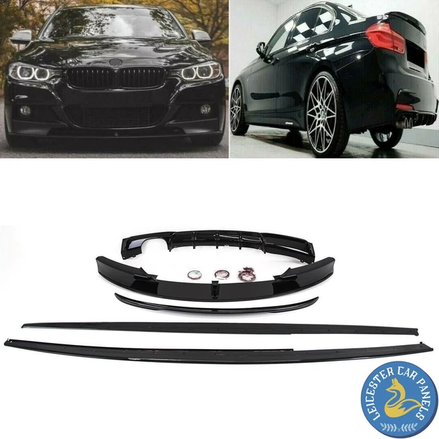 M PERFORMANCE BODY Kit Splitter Rear Diffuser Spoiler Side Skirt Gloss ...