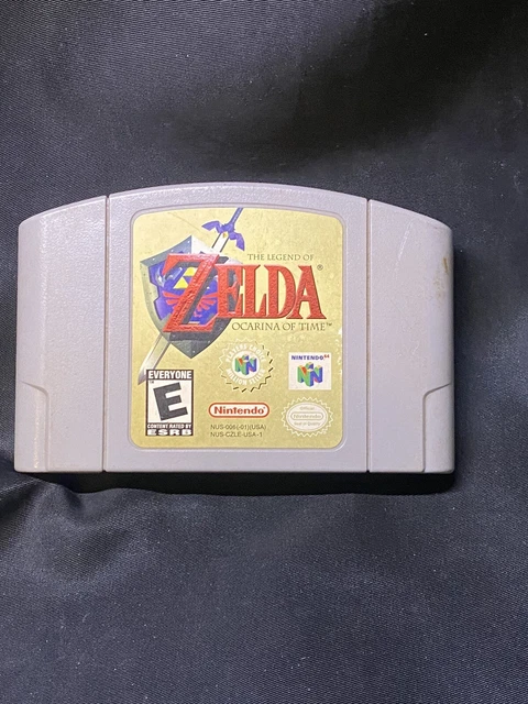 The Legend Of Zelda Ocarina Of Time Nintendo 64 N64 Authentique