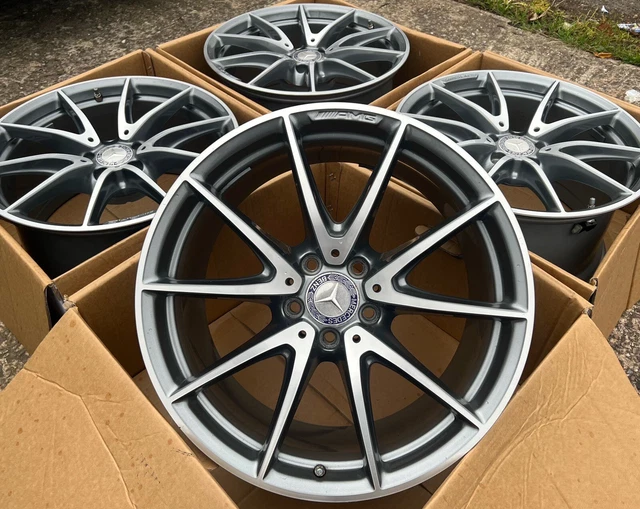 MERCEDES BENZ AMG E63 E63s 19 inch Alloy Wheels 5 x 112 Genuine W213 E ...