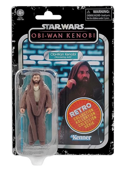 NEW OFFICIAL STAR Wars Retro Collection Obi-Wan Kenobi 3.75Inch Scale ...