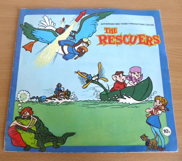 DISNEY THE RESCUERS Sticker Album 1977 £14.99 - PicClick UK
