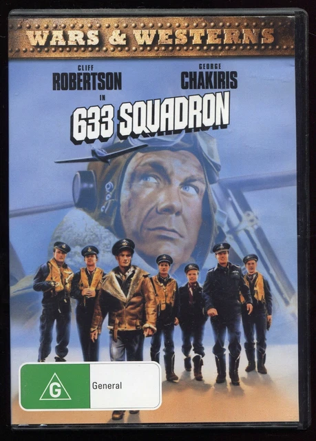 633 SQUADRON R4 DVD War Drama Cliff Robertson $30.00 - PicClick AU
