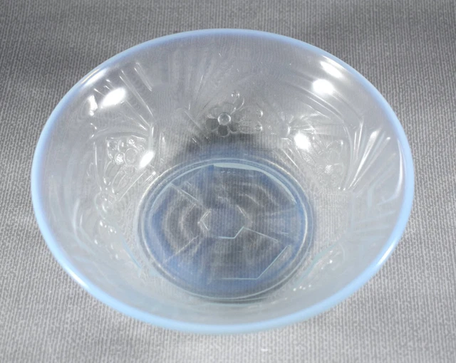 VINTAGE ART DECO PERIOD JOBLING GLASS BOWL c1930 £39.99 - PicClick UK