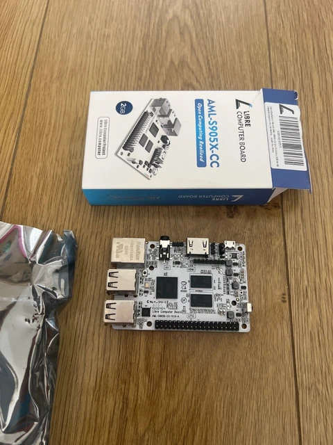 SWEET POTATO SINGLE Board ARM SBC AML-S905X-CC-V2 2GB Pi PC Alternative ...