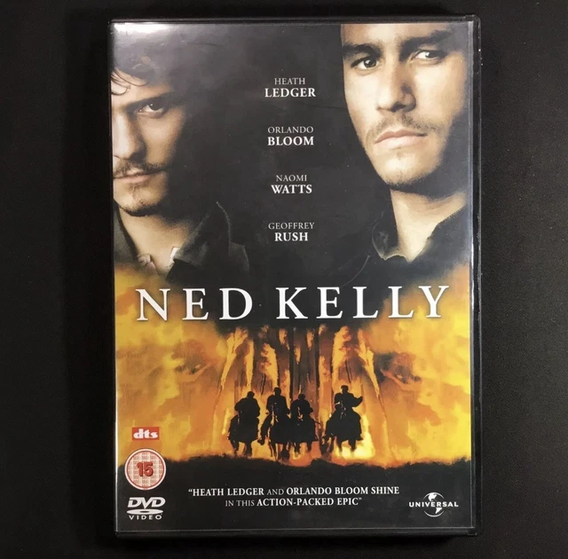 NED KELLY,HEATH LEDGER Orlando Bloom, DVD, Cert 15 Movie £1.50 ...