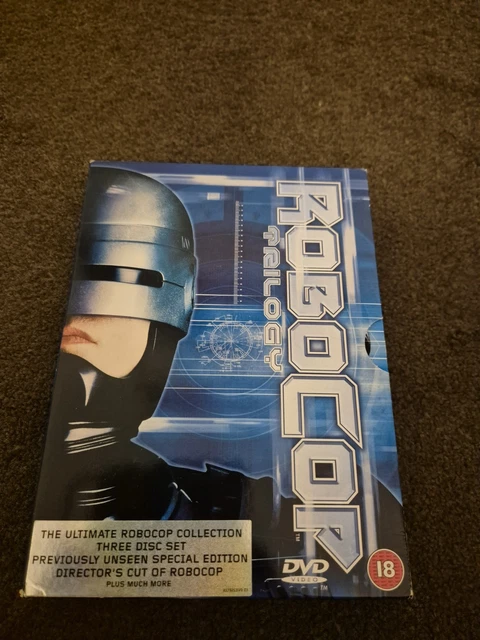 ROBOCOP TRILOGY DVD Box Set Robocop 1, 2, 3 £2.43 - PicClick UK