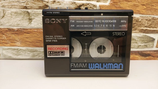 SONY WM-F65 WALKMAN Portable Cassette Player Recorder Stereo EUR 115,00 ...