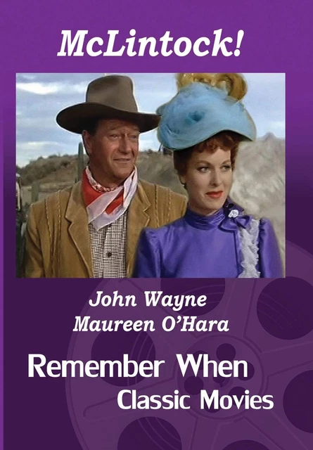 MCLINTOCK! (DVD) JOHN Wayne Maureen O'Hara Patrick Wayne Stefanie Powers EUR 17,94 - PicClick FR
