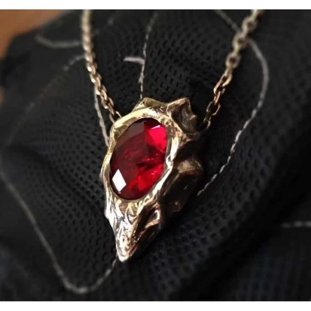 NEW DEVIL MAY Cry 5 Dmc Dante Devil Hunter Cosplay Pendant Necklace Red ...