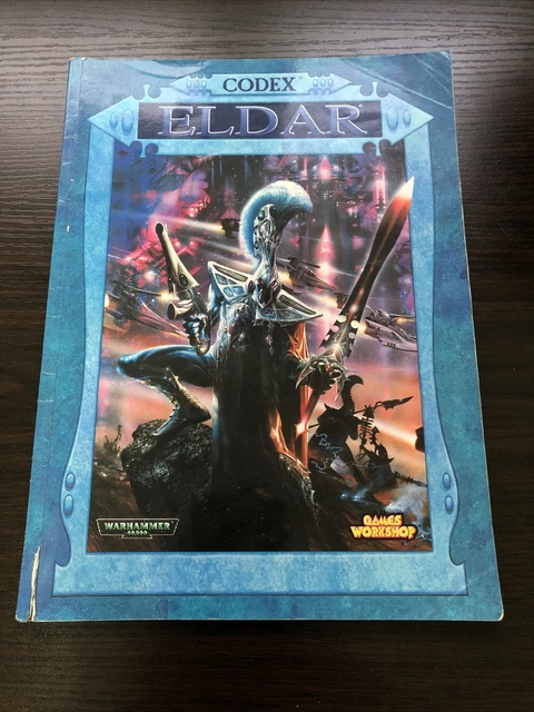ELDAR 3RD EDITION Codex Warhammer 40k Army Book OOP Aeldari £9.95 ...