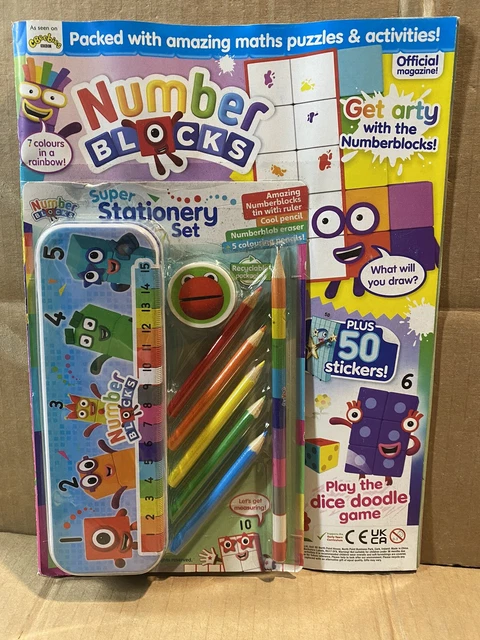 NUMBER BLOCKS MAGAZINE #19 2024 Numberblocks Rare £14.99 - PicClick UK