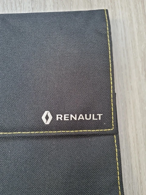 GENUINE RENAULT DOCUMENT Wallet Folder Manual Handbook Service Holder ...