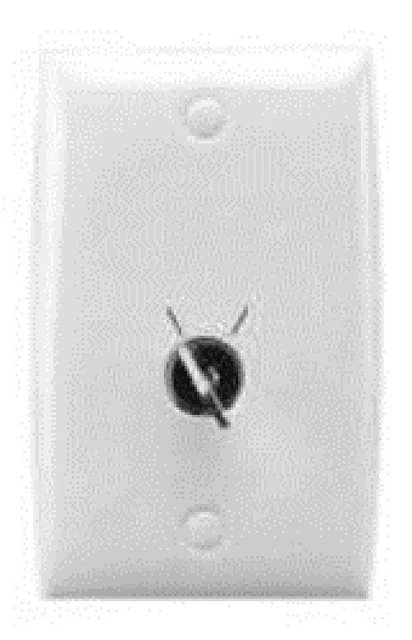 CLIPSAL KEY OPERATED SWITCH 20A 1-Gang Locks in OFF Pos,Common Keyed 2 ...
