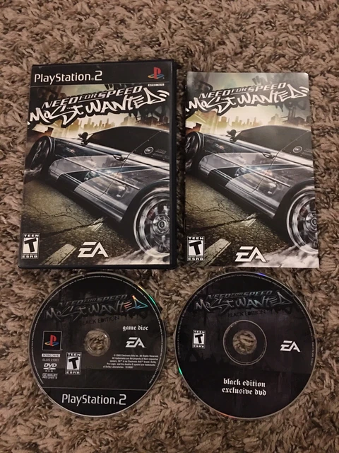 NEED FOR SPEED: Most Wanted Black Edition Game & DVD (Regular Case ...