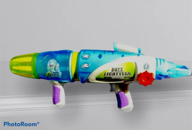 BUZZ LIGHTYEAR GUN Toy Story Space Ranger Gun Lights And Sounds £8.99 ...