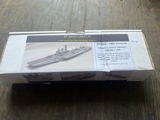 HMS VICTORIOUS WATERLINE model ship kit £78.72 - PicClick UK