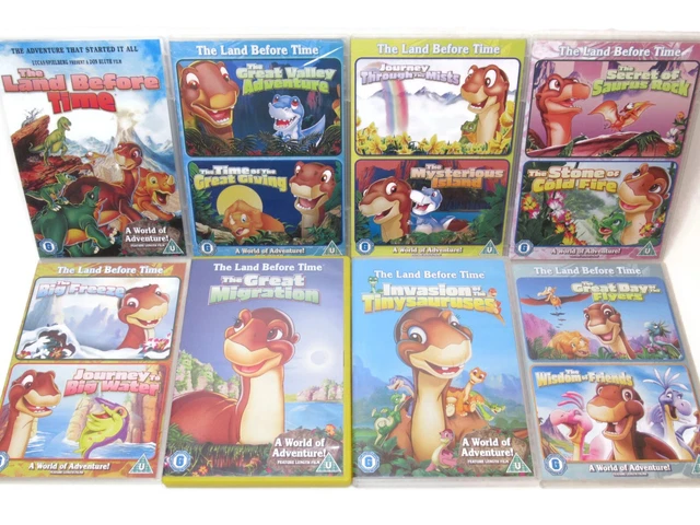 THE LAND BEFORE Time 1-13 DVD Complete Collection Bundle Set Dinosaurs ...