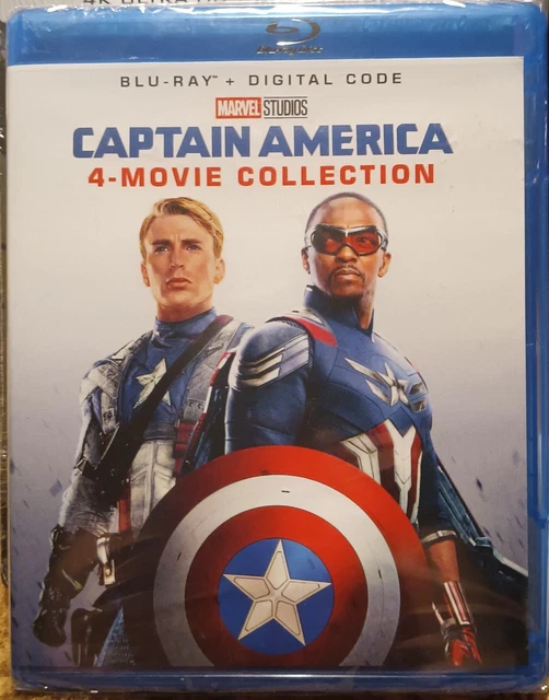 CAPTAIN AMERICA: 4-MOVIE Collection (Blu-ray & Digital, 2025) EUR 16,94 ...