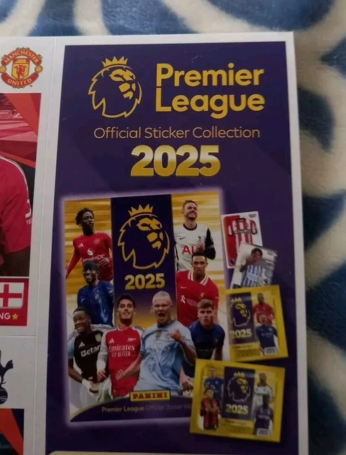 PANINI PREMIER LEAGUE Official Sticker Collection 2025 X 6 Stickers ...