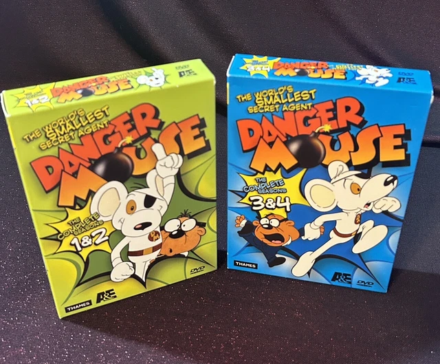 DANGER MOUSE COMPLETE Seasons 1 2 3 and 4 DVD Box Sets $20.21 - PicClick CA