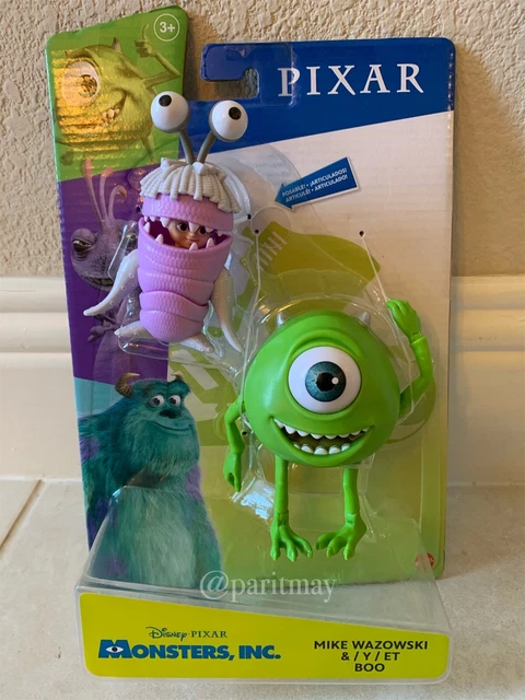 DISNEY PIXAR MIKE Wazowski & Boo Monsters Inc Poseable 2 Packs (IN ...