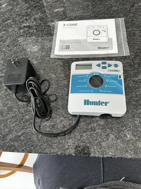 HUNTER X-CORE 4-STATION Zone XC-400i Sprinkler Irrigation Timer ...